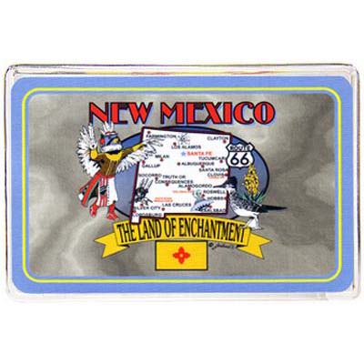 NEW MEXICO PLAYING CARDS STATE MAP - Jenkins Enterprises