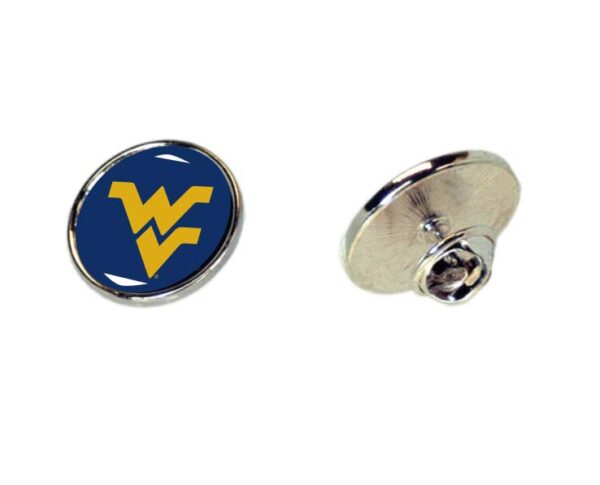 WEST VIRGINIA MOUNTAINEERS JEWELRY LAPEL PIN LOGO DOMED - Jenkins ...