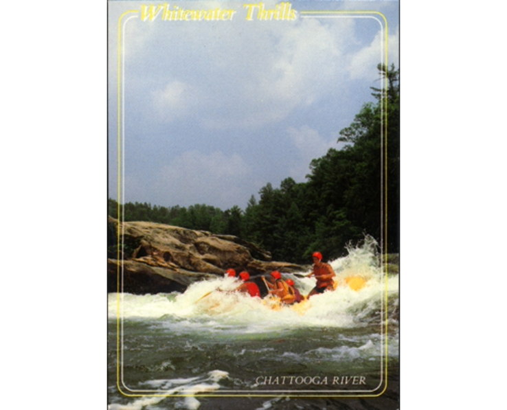 GEORGIA POSTCARD - WHITE WATER RAFTING - Jenkins Enterprises